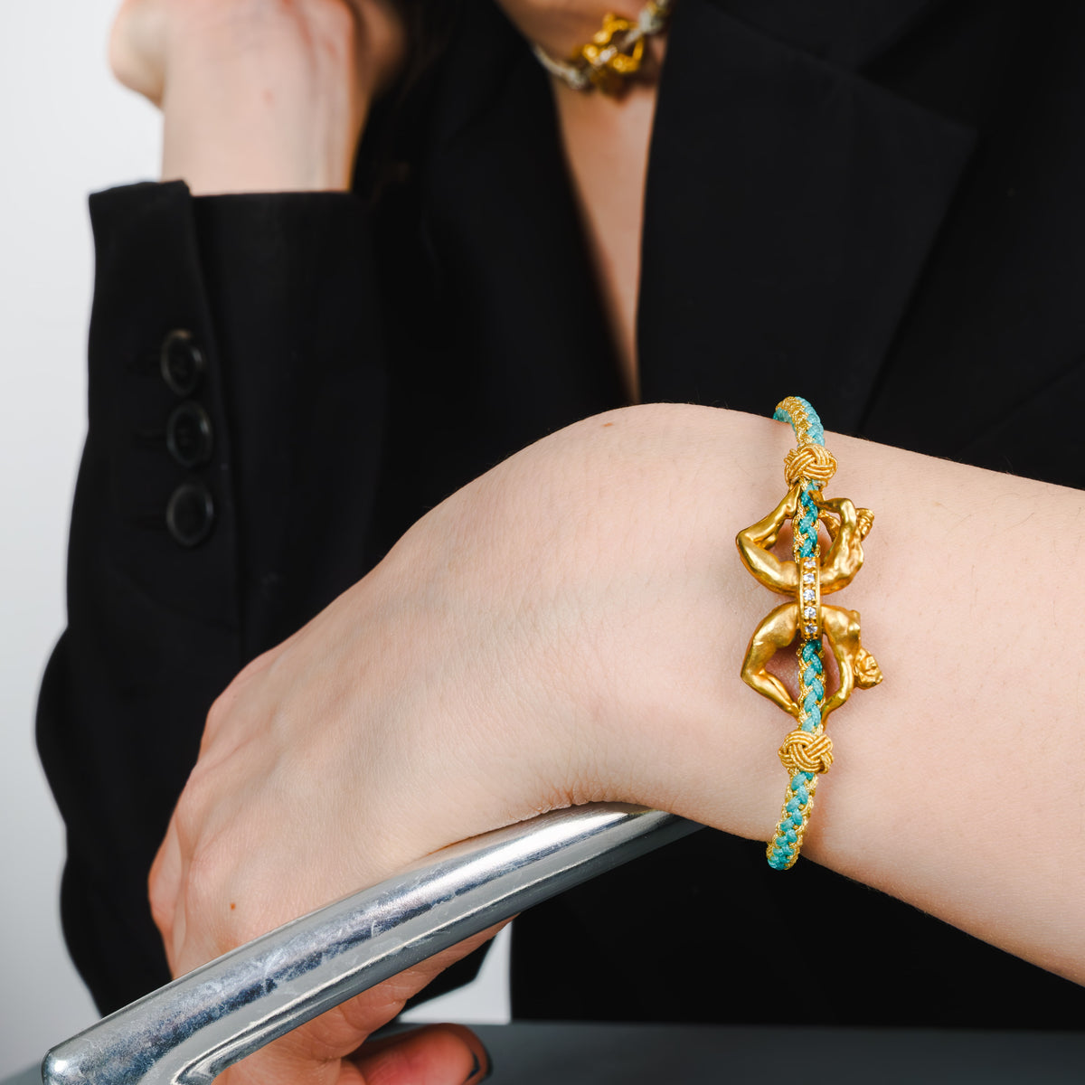 Unity Turquoise Bileklik – Pia Yuli High Jewelry
